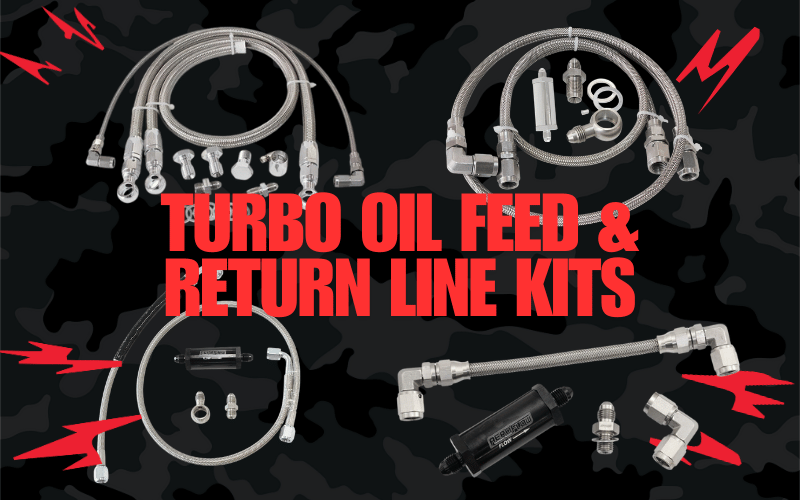 Turbo Oil Feed & Return Line Kits - Stealth Ride