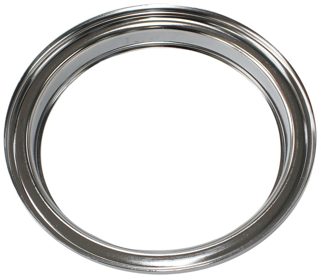 9" Air Cleaner Base Only Chrome, Flat Base Suit 7-5/16" Neck Dominator