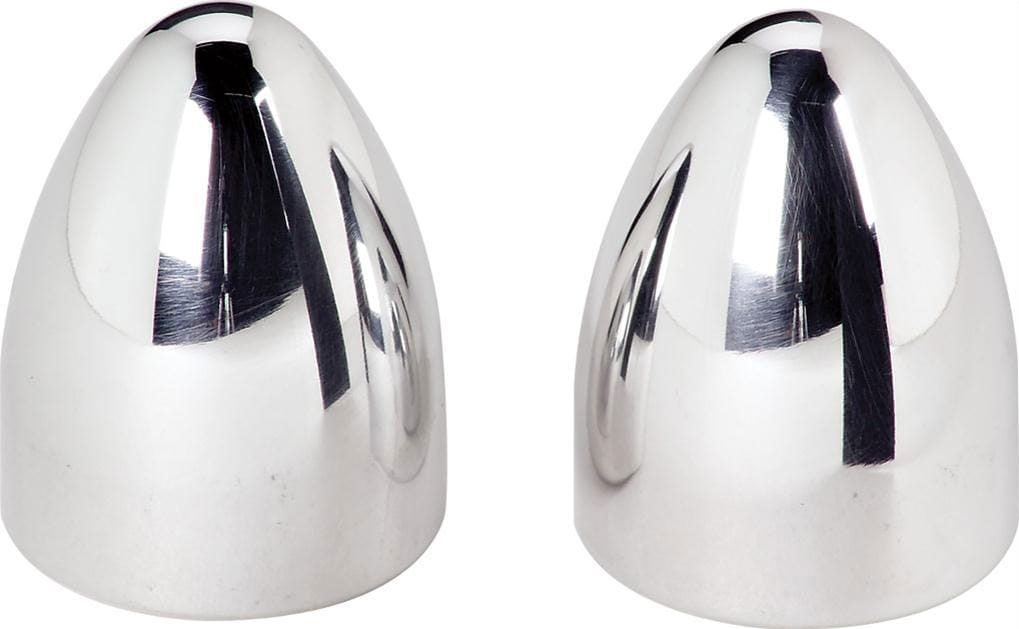 Billet Specialties Bullet Style Windscreen Wiper Stem Post Covers - Po