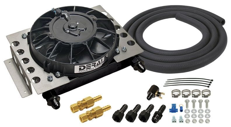 Derale Derale Atomic-Cool Remote Mount Transmission Cooler Kit with Fa