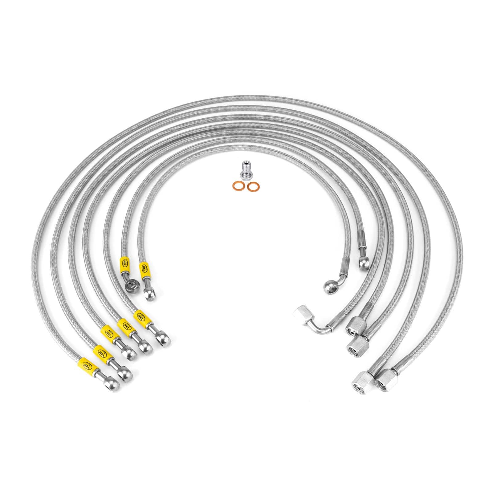 Volkswagen Scirocco MK2 16V (M12 Injectors) Fuel Injector Lines HEL ...