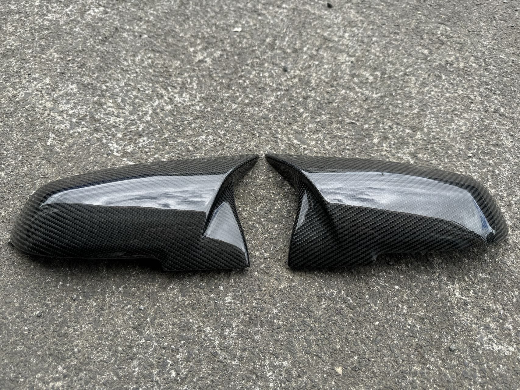 SR M Style Carbon Mirror Cover For BMW 3 Series F30 F31