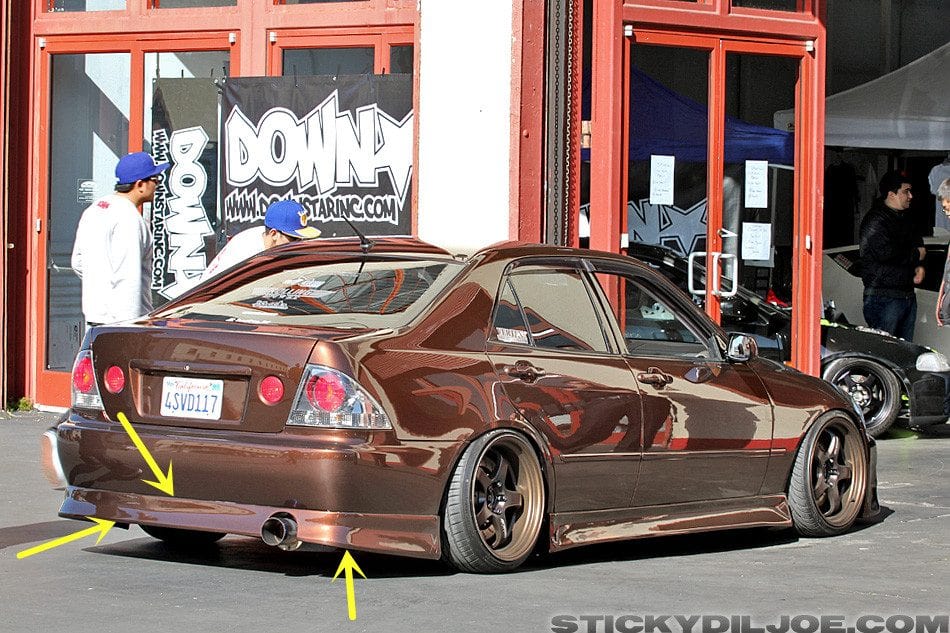 SR Vertex Style Rear Lip For Toyota Altezza