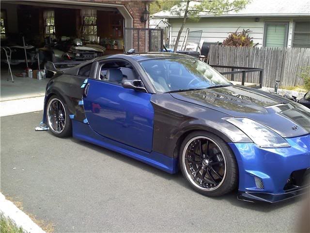 SR Do Luck Style Front Fender Nissan 350z-PP