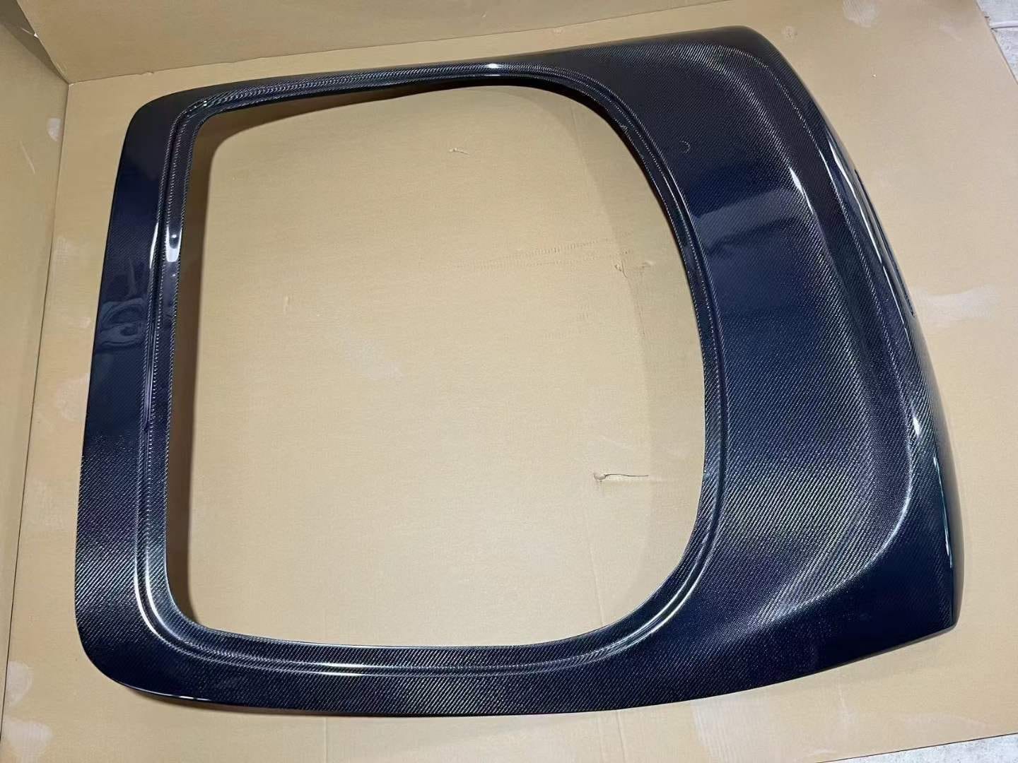 SR Factory OEM Style Carbon Boot Lid For Toyota Supra -PP