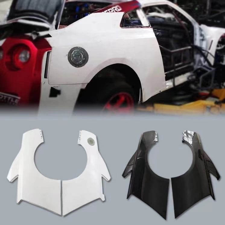 SR Factory Style Full Rear Fender For Nissan Skyline R35 -PP