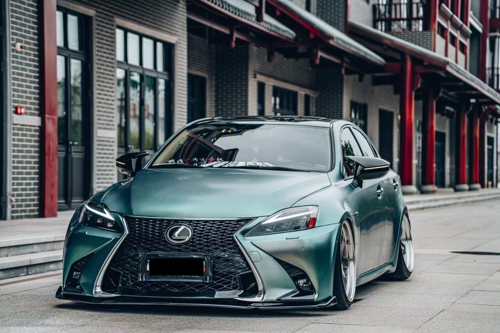 SR GSF Style Version Front Bumper For Lexus IS 06-12 -PP