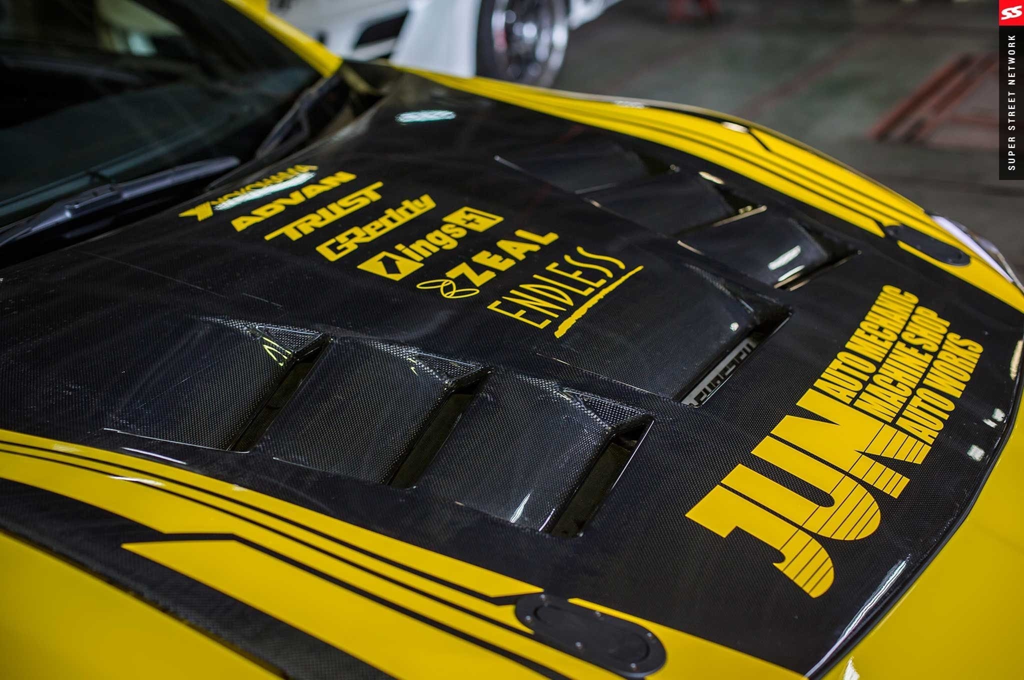 SR Ings+1 Style Carbon Bonnet For Toyota GT86 -PP