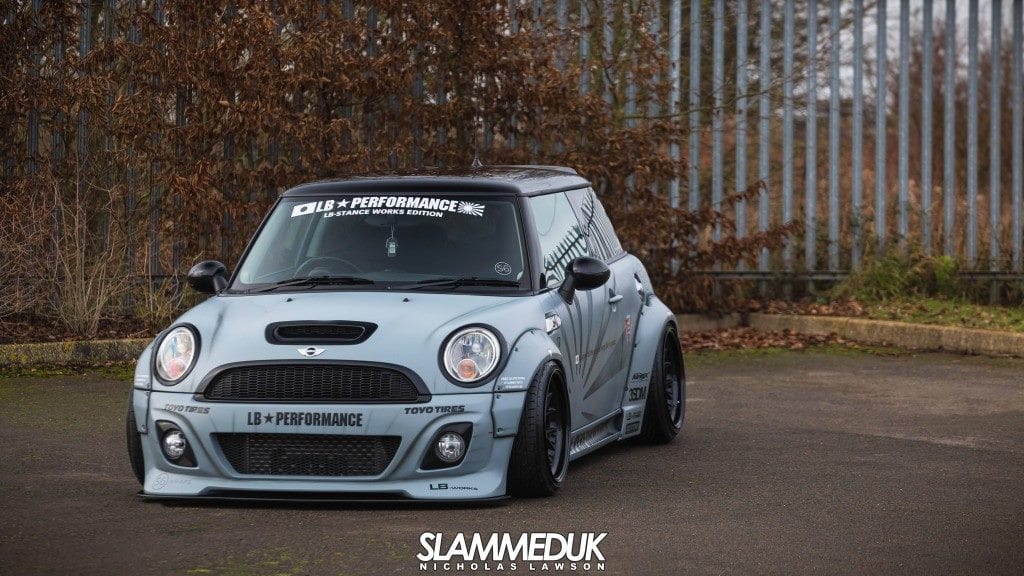 SR LB Style Full Wide Bodykit Mini Cooper R56-PP