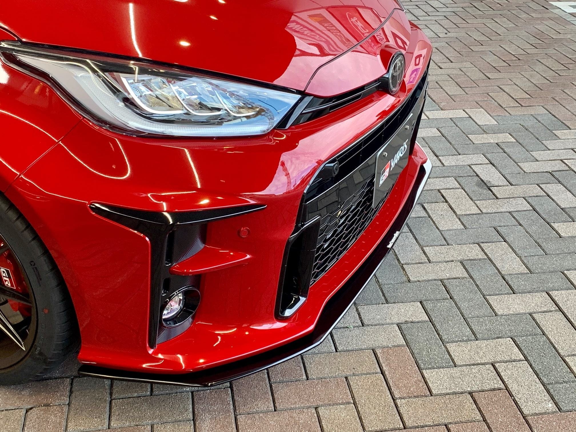 SR NEXT INNOVATION Style Carbon Front Lip For Toyota GR Yaris -PP