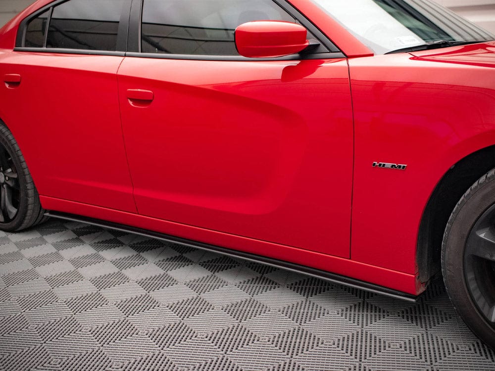 Street PRO Side Skirts Diffusers Dodge Charger RT MK7 Facelift 2014- M