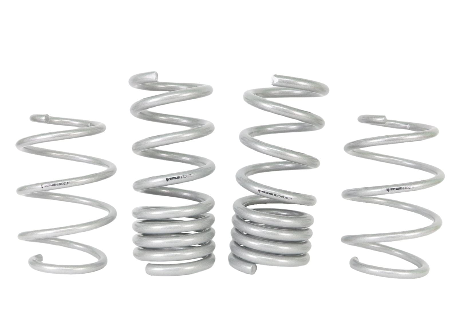 Front and Rear Coil Springs - Lowered to Suit Ford Mustang S550 FM, FN
