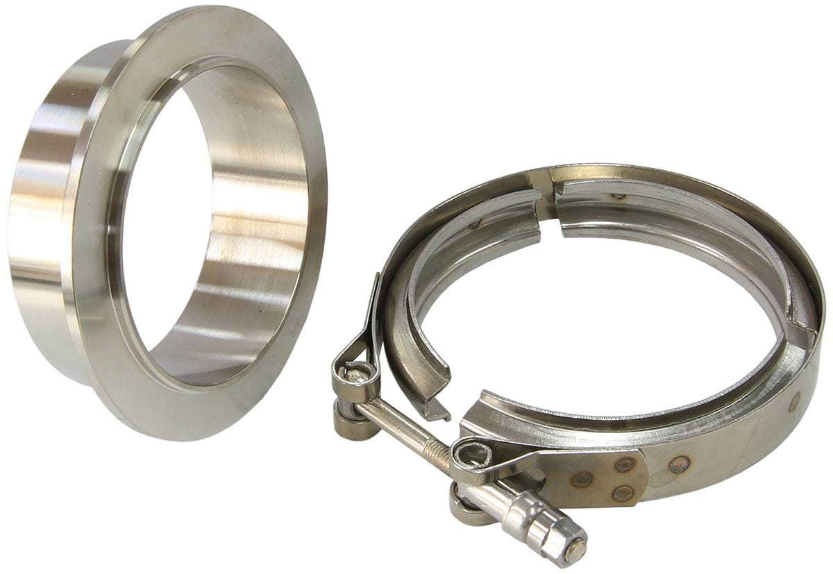 Aeroflow Boosted Compressor Outlet 4.24" O.D Stainless Steel V-Band Ki