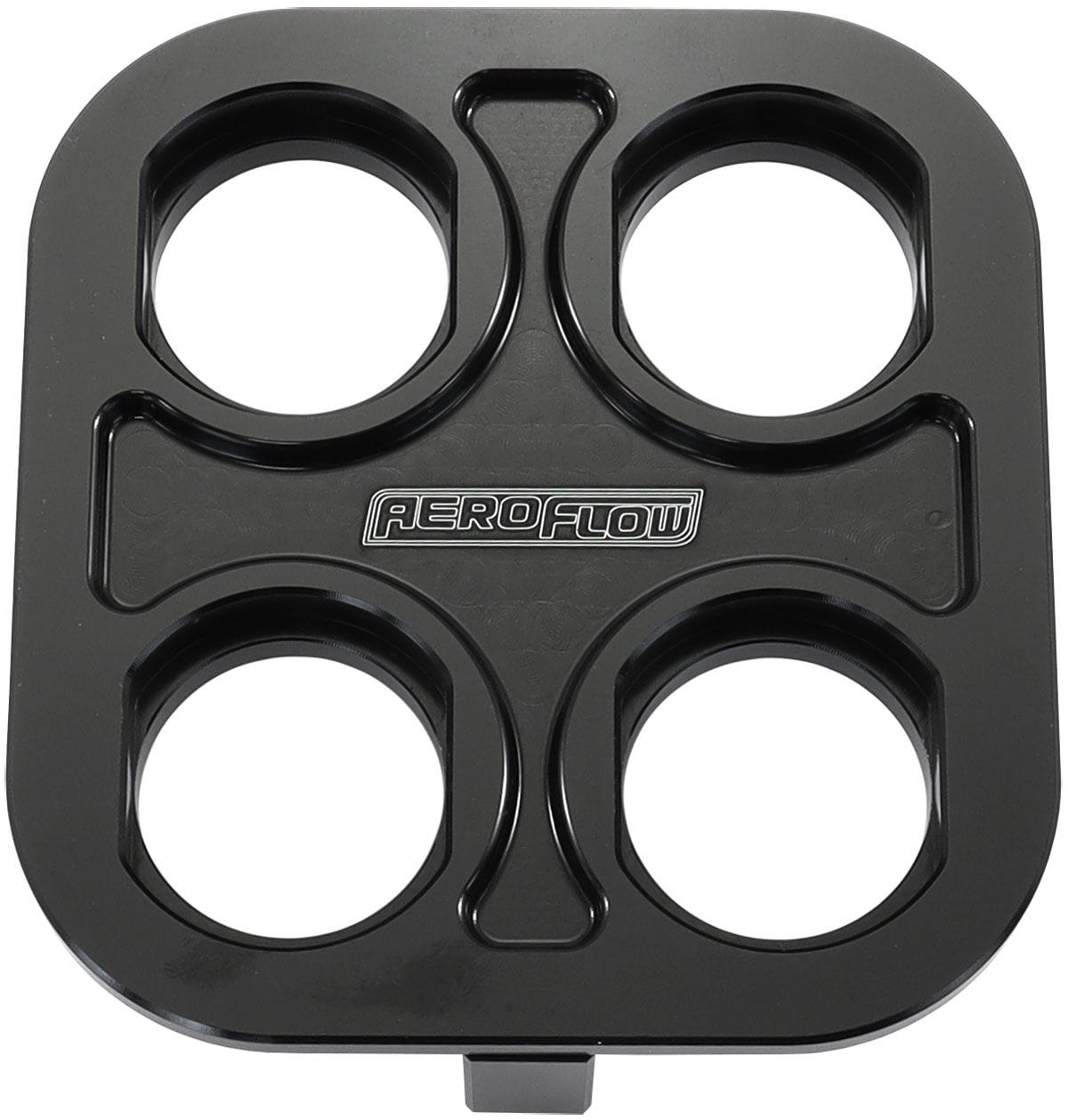 Aeroflow Universal Modular 4-Port Square Billet Bulkhead Plate AF88-20